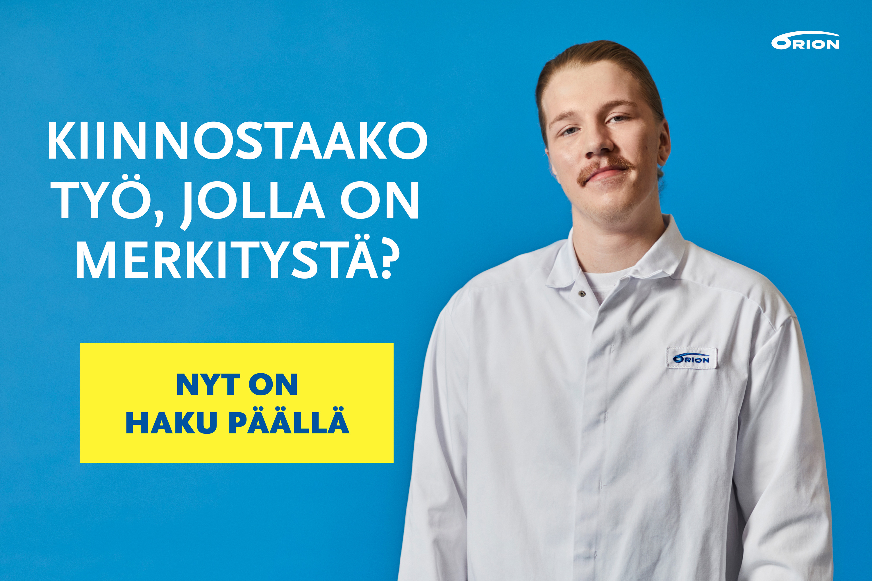 Prosessinhoitaja tablettivalmistukseen, Turku - Orion Oyj - Työpaikat ...
