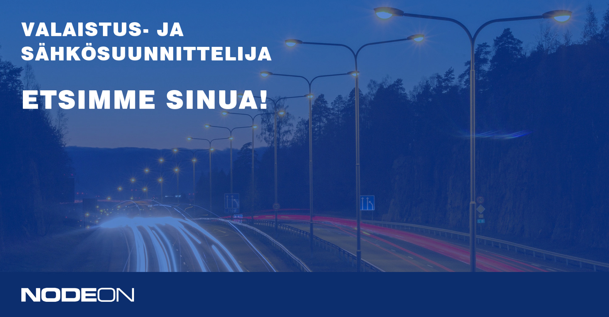 Nuorempi valaistus- ja sähkösuunnittelija - Nodeon Finland Oy - Työpaikat - Duunitori